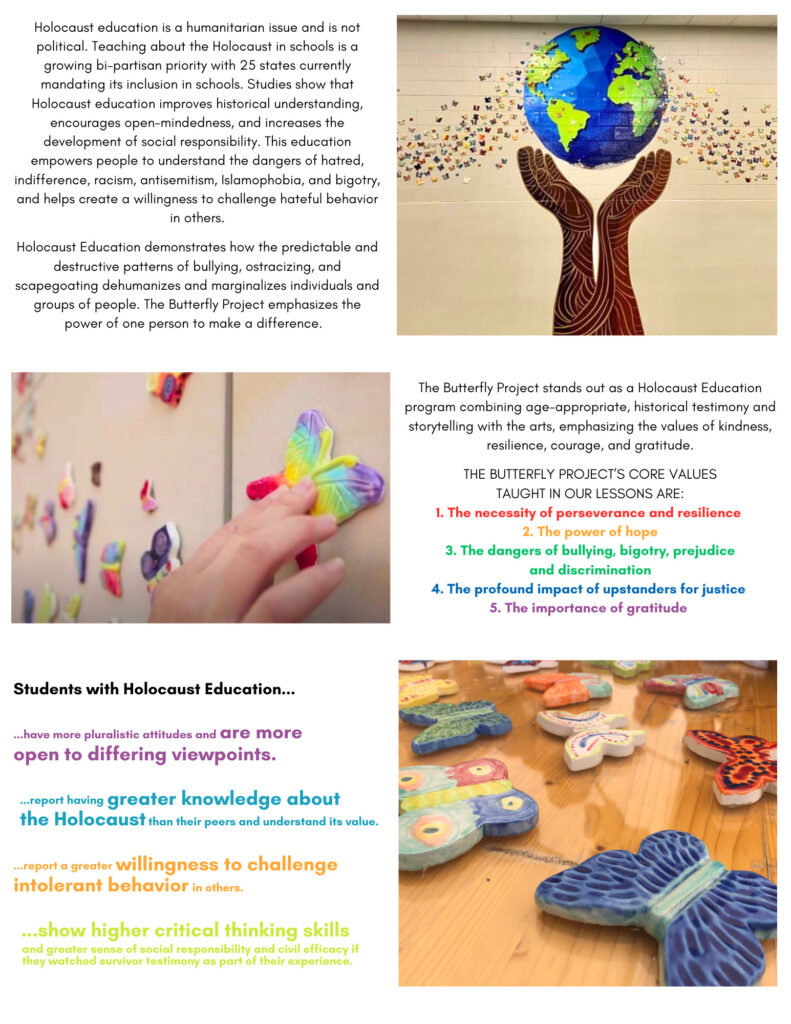 The Importance of Holocaust Education - The Butterfly Project